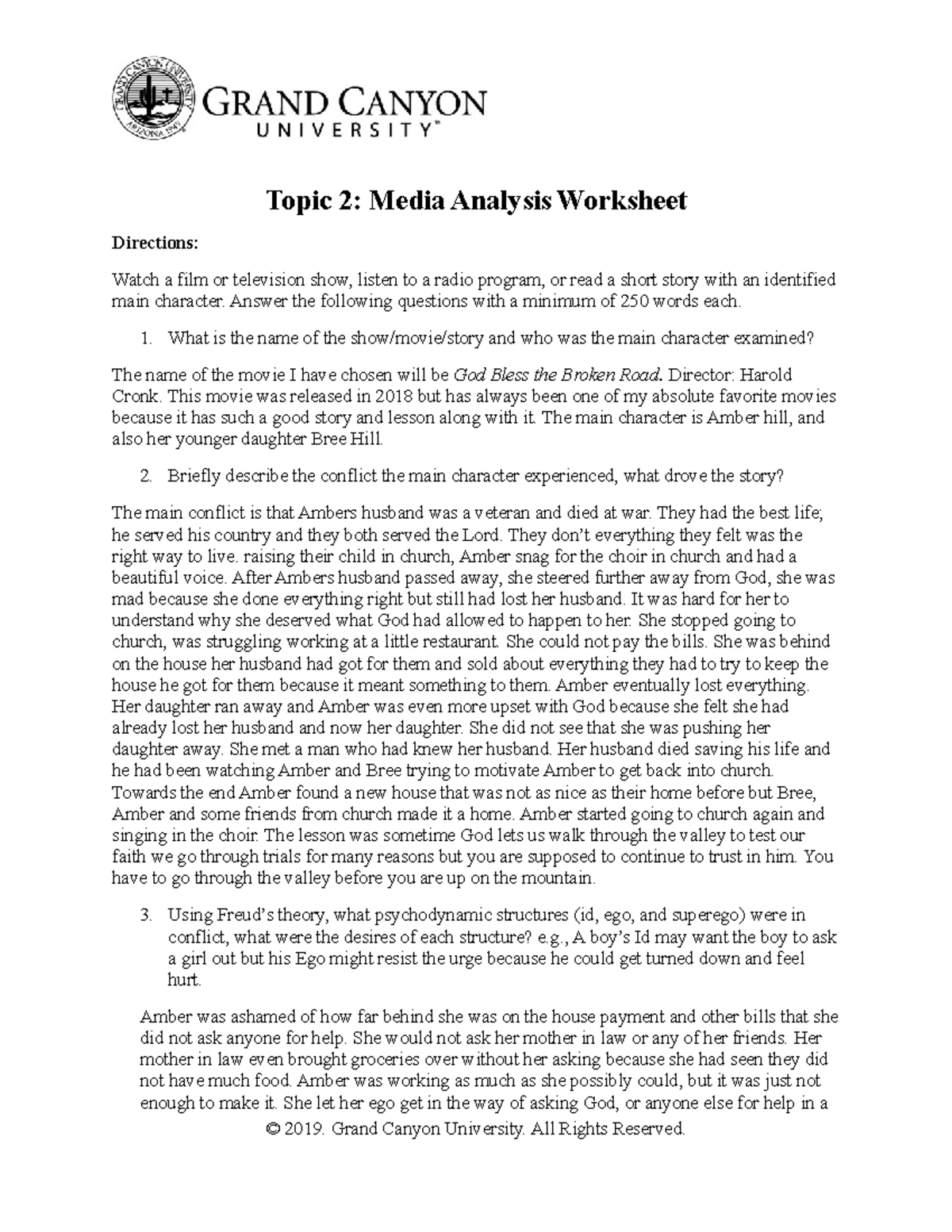 PCN107.T2 Media Analysis Worksheet - Topic 2: Media Analysis Worksheet ...