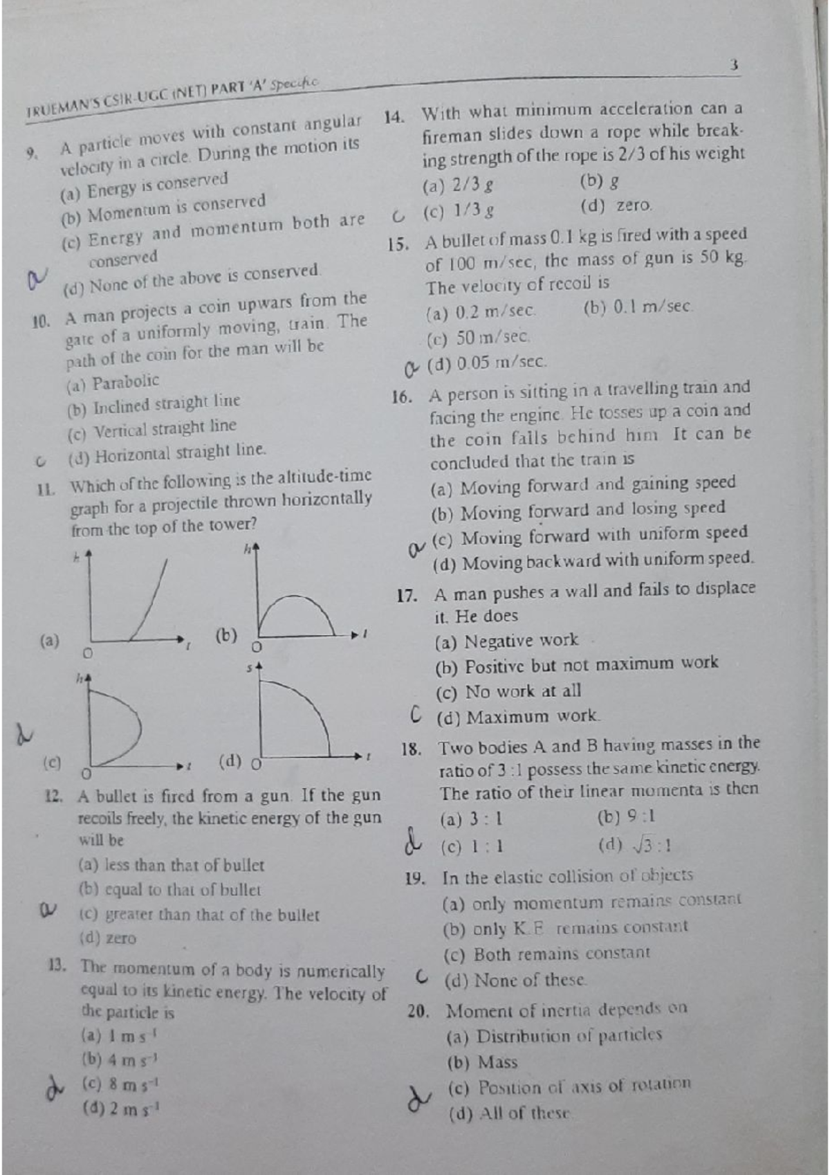 General Science PYQ part 2 - Environmental Biology, Forest Botany ...