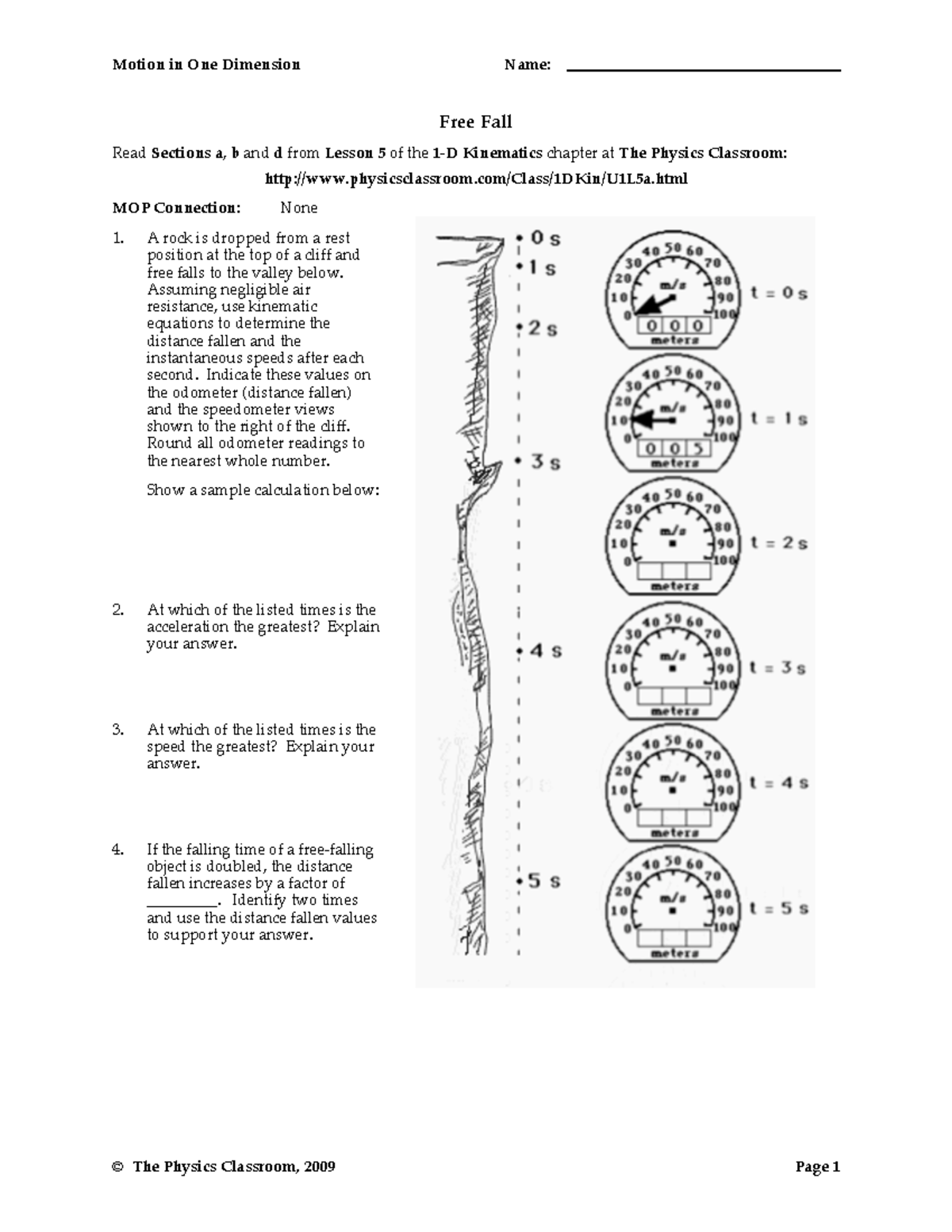 Poetry-tpfastt - Vorlesungsnotizen 1, 3 -43 - Motion in One Dimension ...
