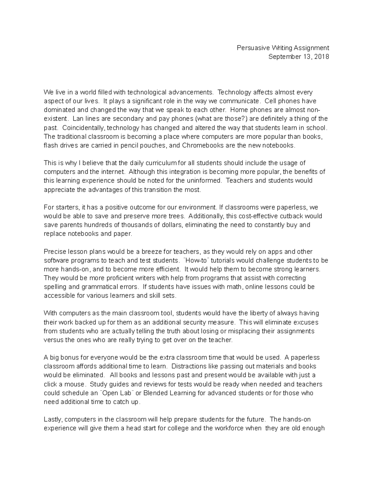 #29 - This goes over one of the reading materials and sums it up ...