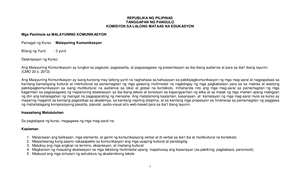 Everybody Has A Burden -An Indonesian Folktale - Lorelei M. Tagalog ...