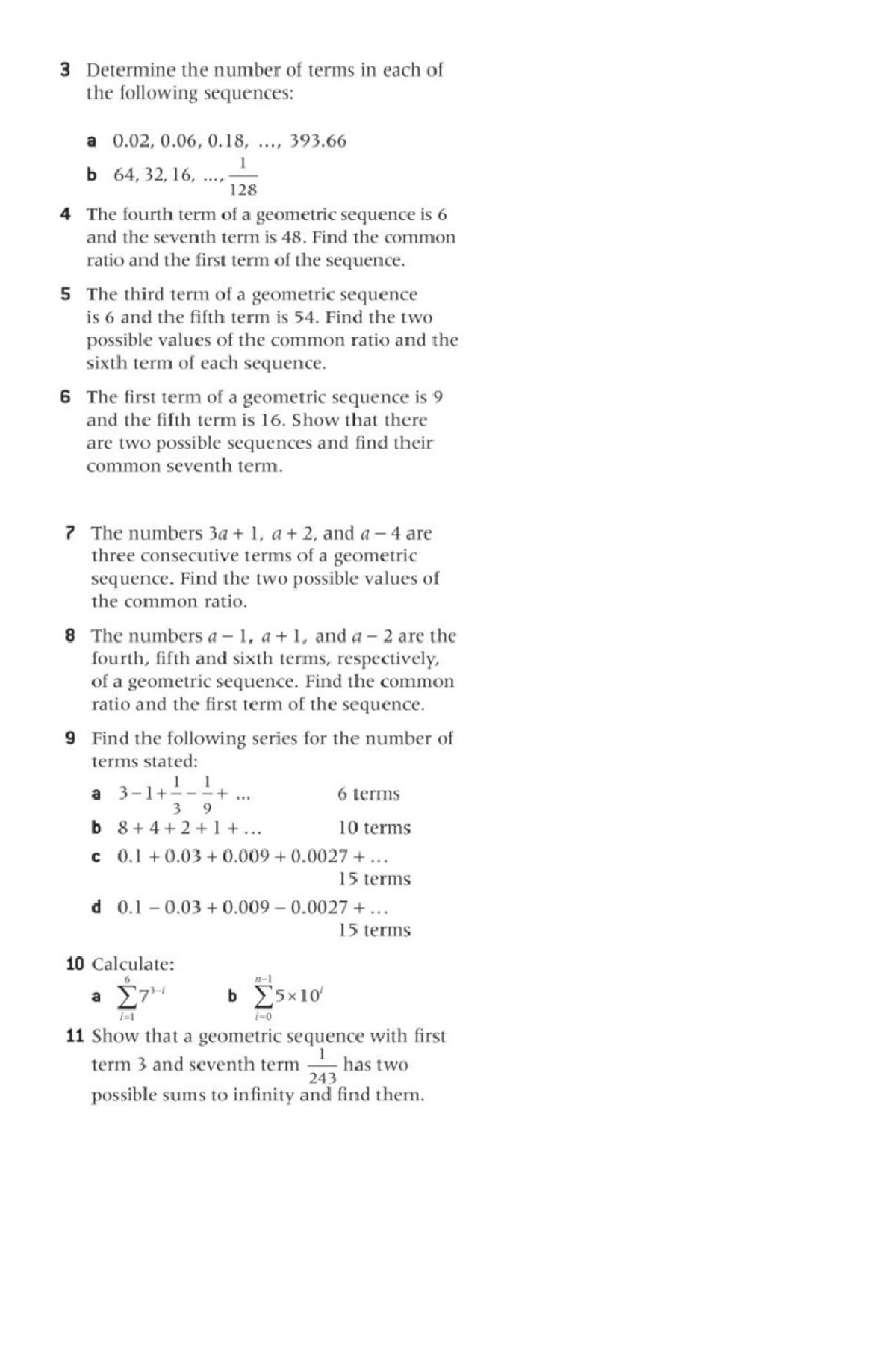 Geometric Sequence Practice Exam Matematika Part 2 Word Problem