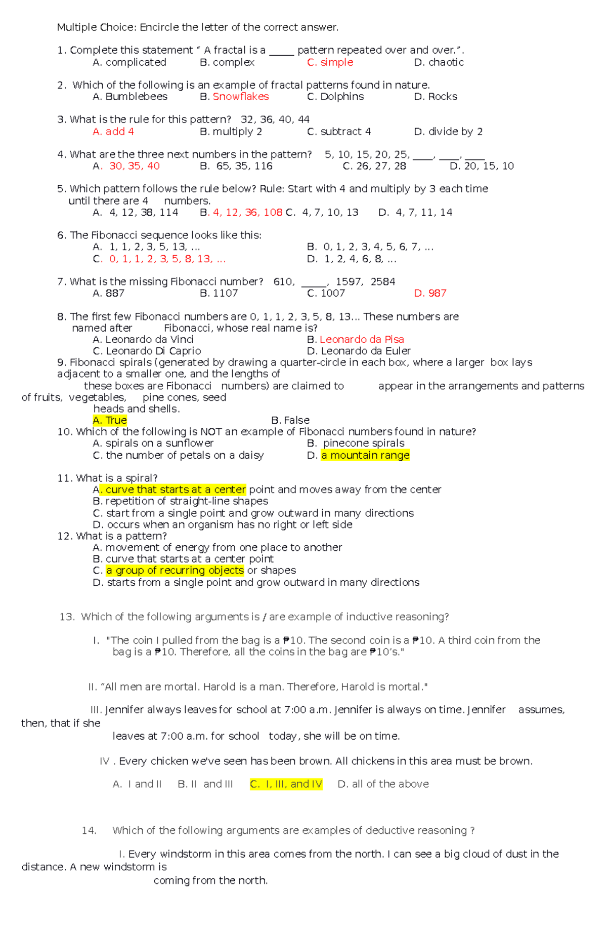 Math-152 Rationale - The attached file might help you achieve your test ...