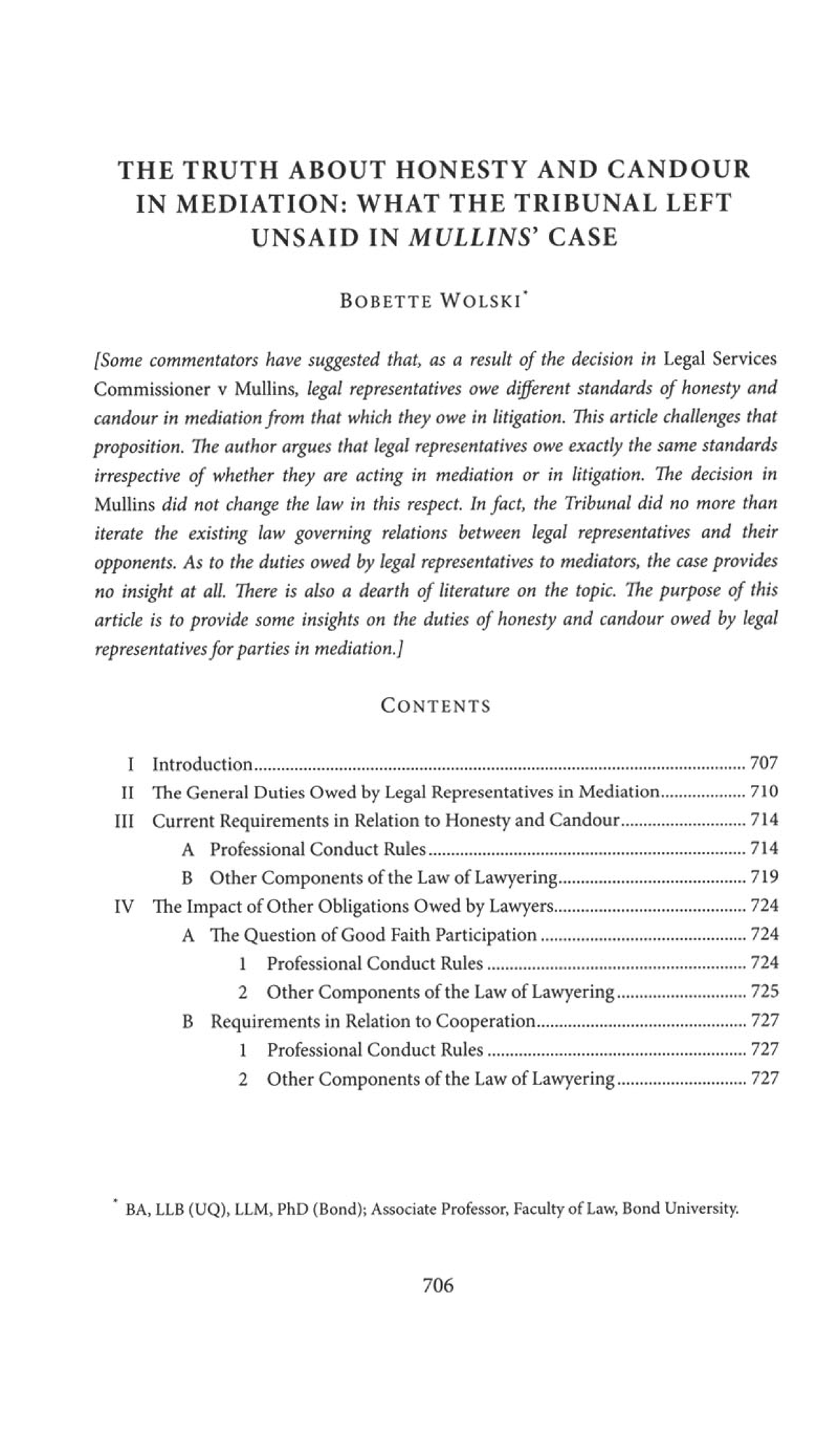 The truth about honesty and ca - Studocu