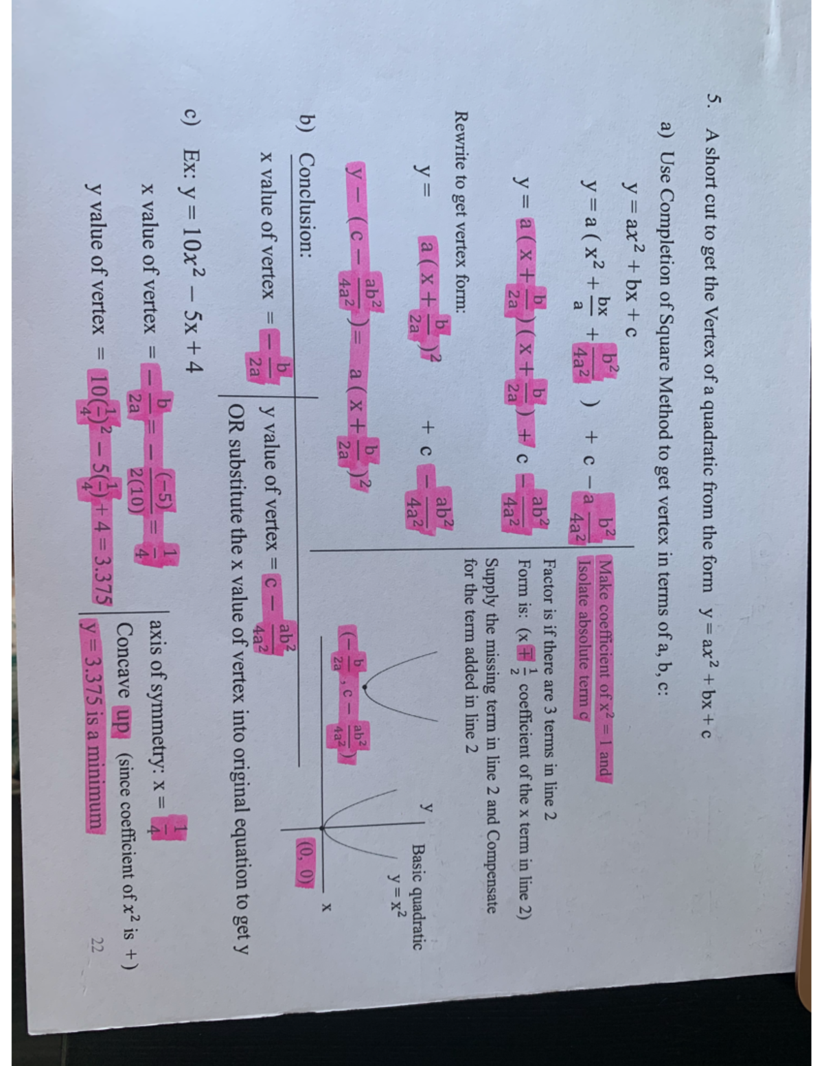 math 208 quadratic equation - MATH 208 - Studocu