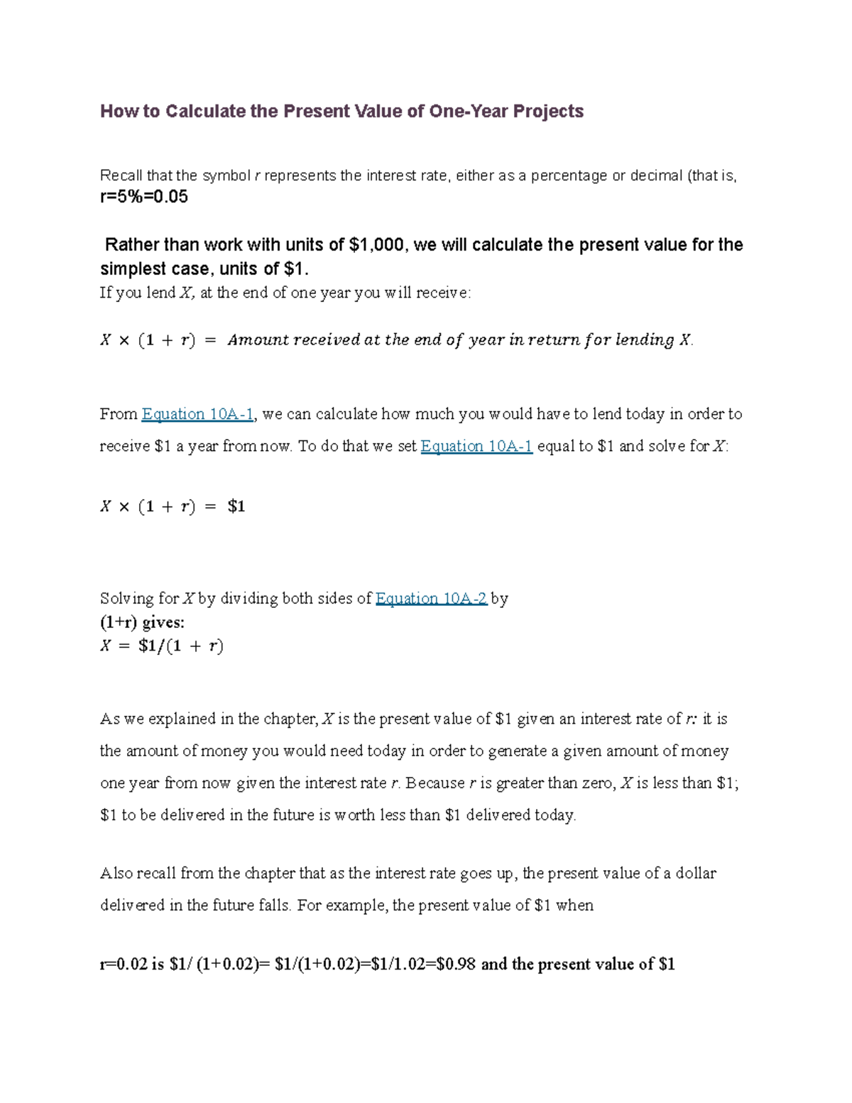 Mac-1 - Short hand-written lecture notes for solving problems. - How to ...