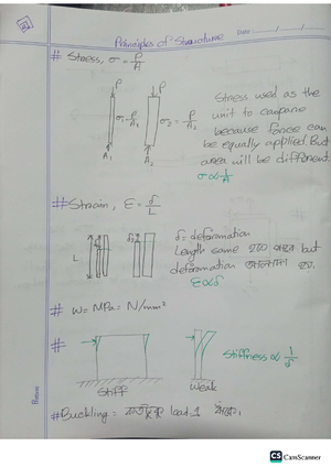 02 Determinate Structures CT - ! Idealized Structure ! Principle of ...