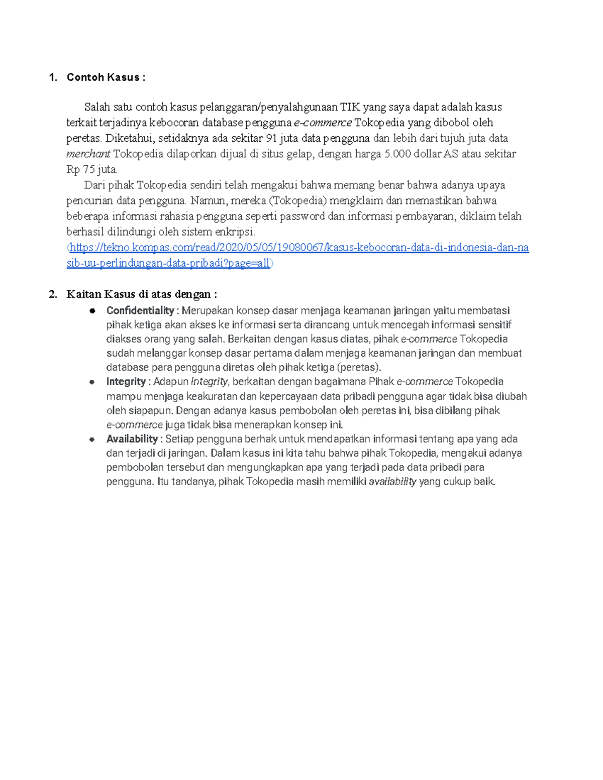 Yogilbert Silitonga - Assignment 3.1 Memahami Konsep dan Contoh Konkrit ...