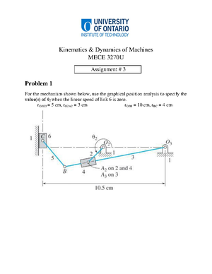 Kinematics of Machines Notes Tutorials M - Kinematics of Machines ABOUT ...