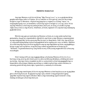 Umayamnon - TRIBO - TRIBONG UMAYAMNON Ang Umayamnon ay isa sa pitong ...