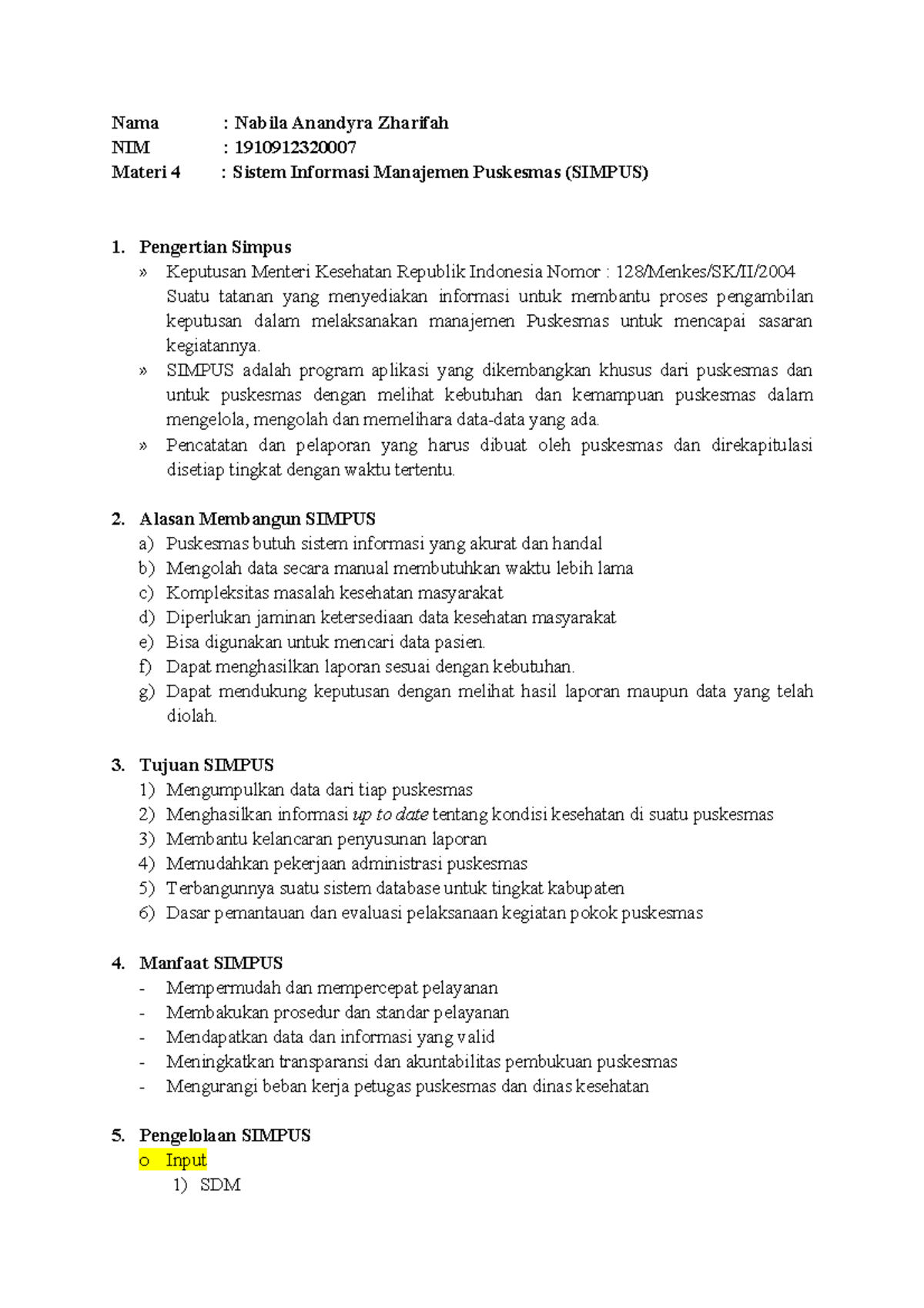 Sistem Informasi Manajemen Puskesmas (61) - » SIMPUS adalah program ...