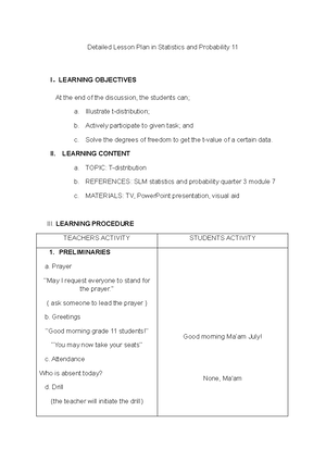 436593721 Lesson Plan Grade 10 Mathematics - A Semi-Detailed Lesson ...