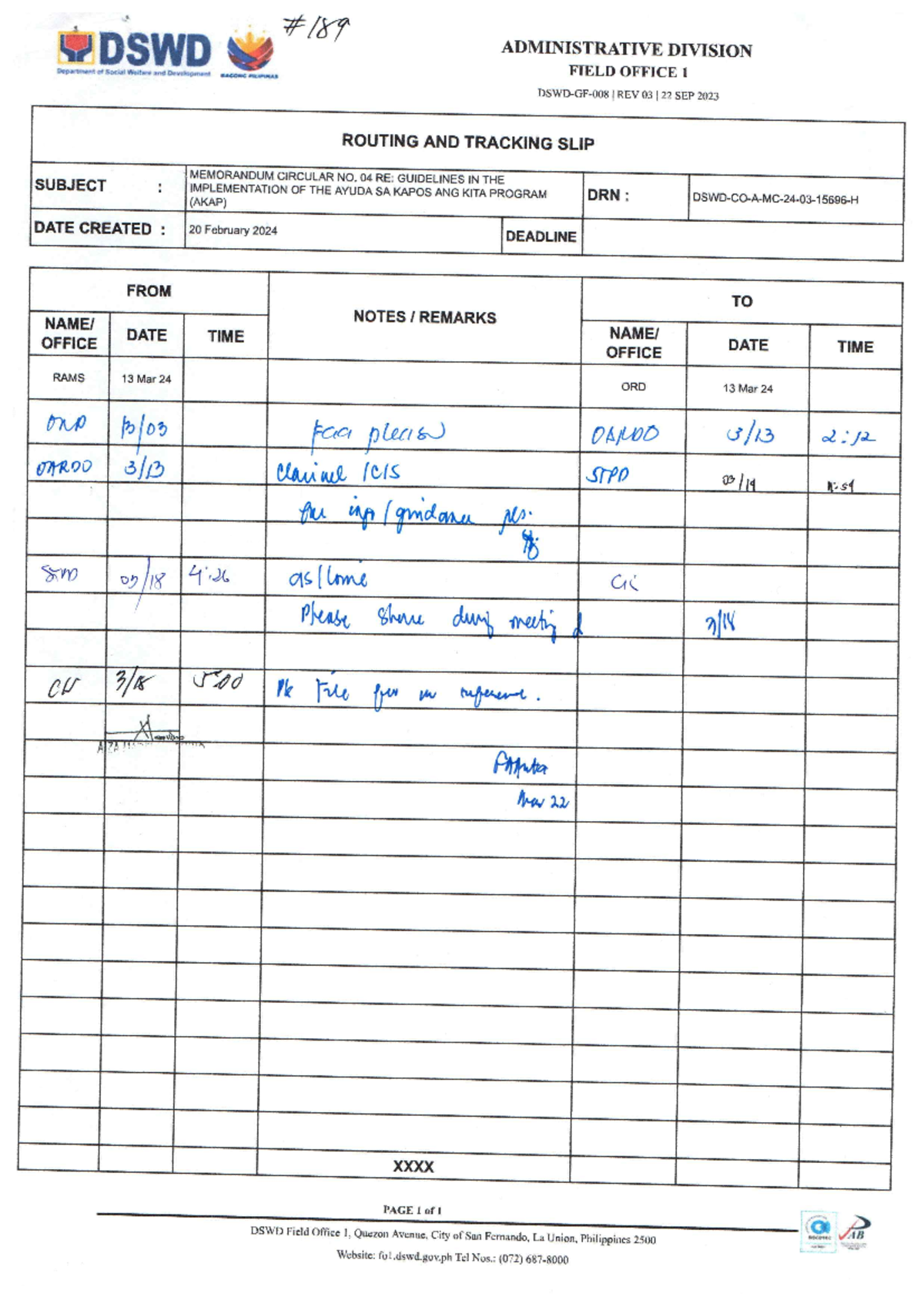 AKAP - Study Guide for Financial Assistance provided to low income ...