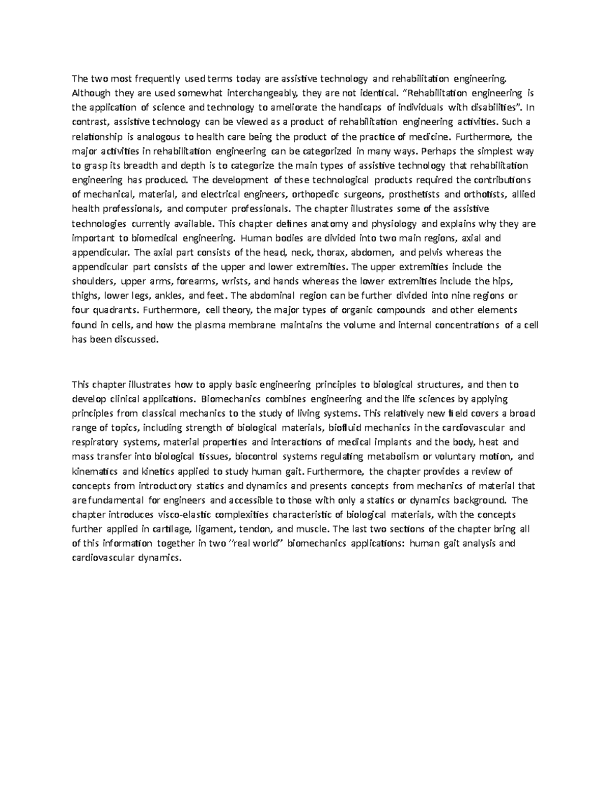 H.A 2 - SUMMARY - The two most frequently used terms today are ...