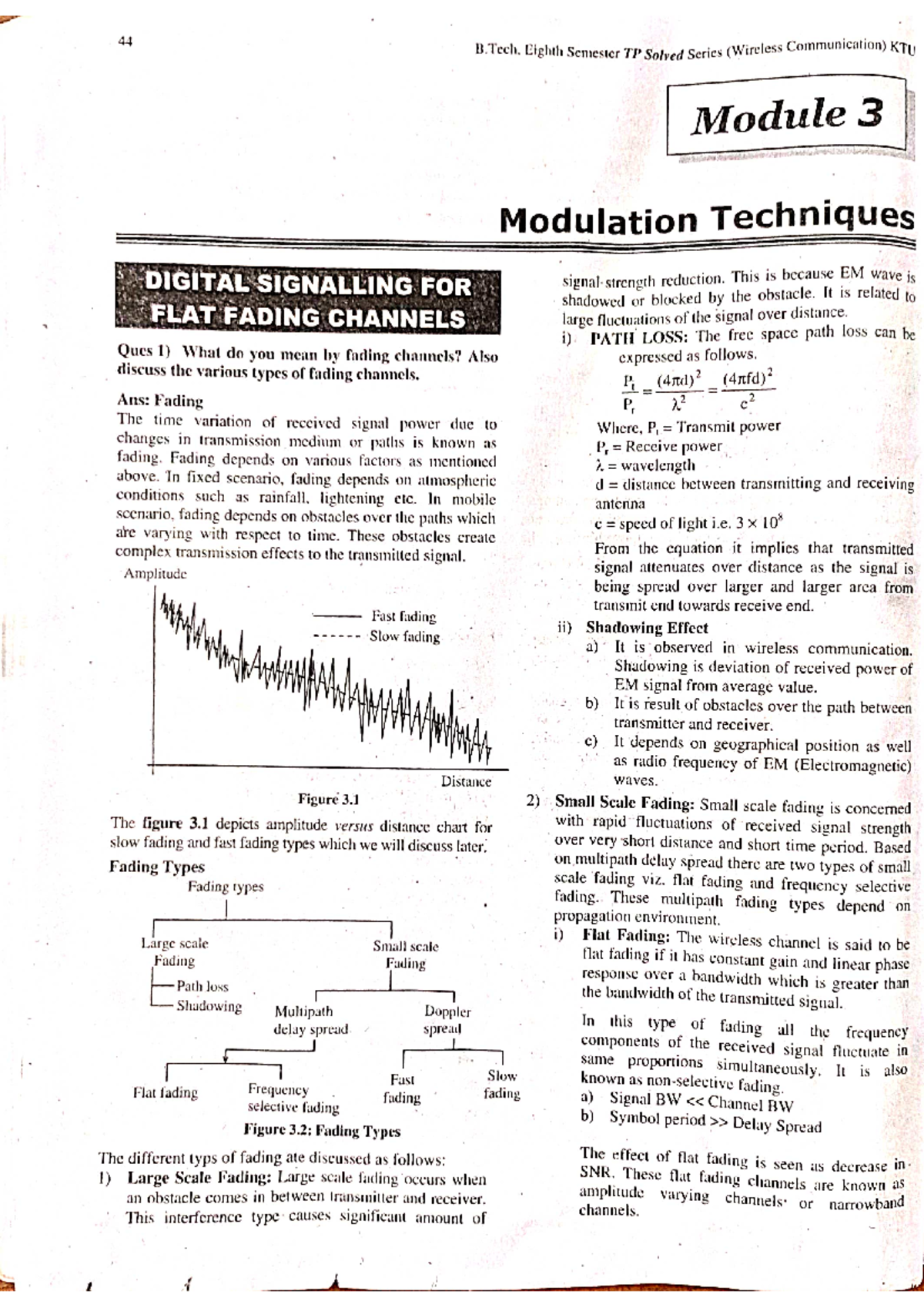 WC Module 3 - note - Electronics and communication Engineering - Studocu