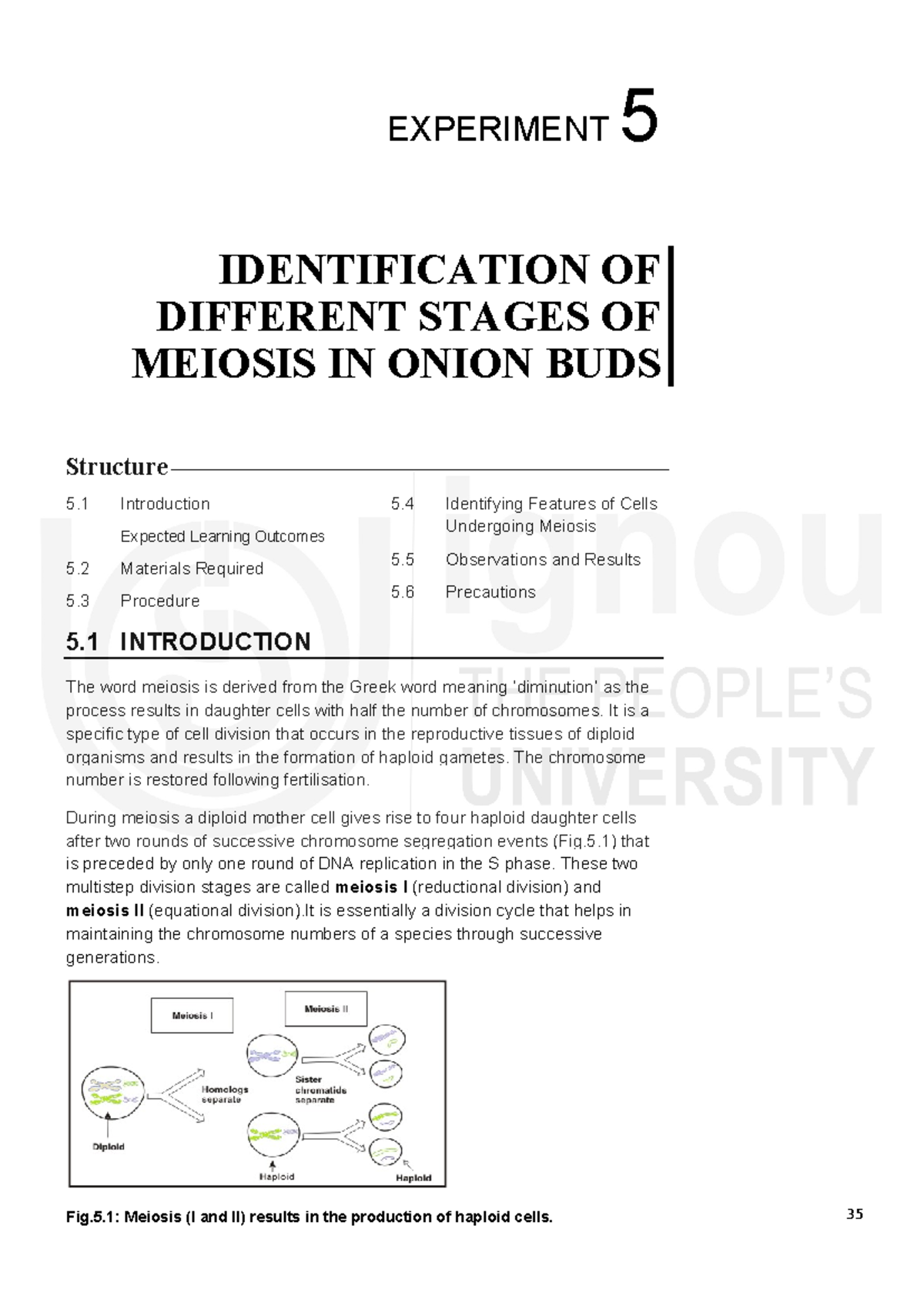 Experiment-5 - Experiment - Experiment 5 Identification of Different ...