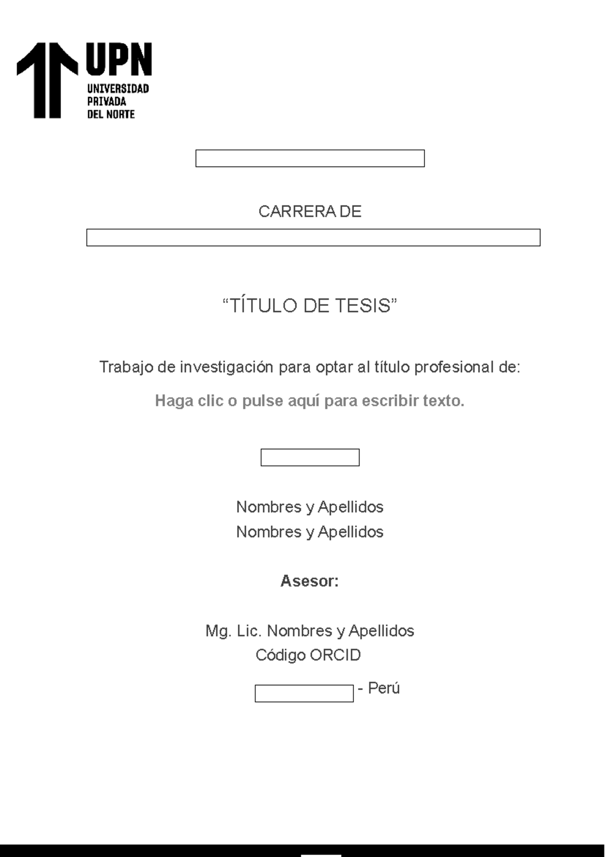 Formato de Tesis COD-F-REC-VAC-5.15 6 - CARRERA DE “TÍTULO DE TESIS ...