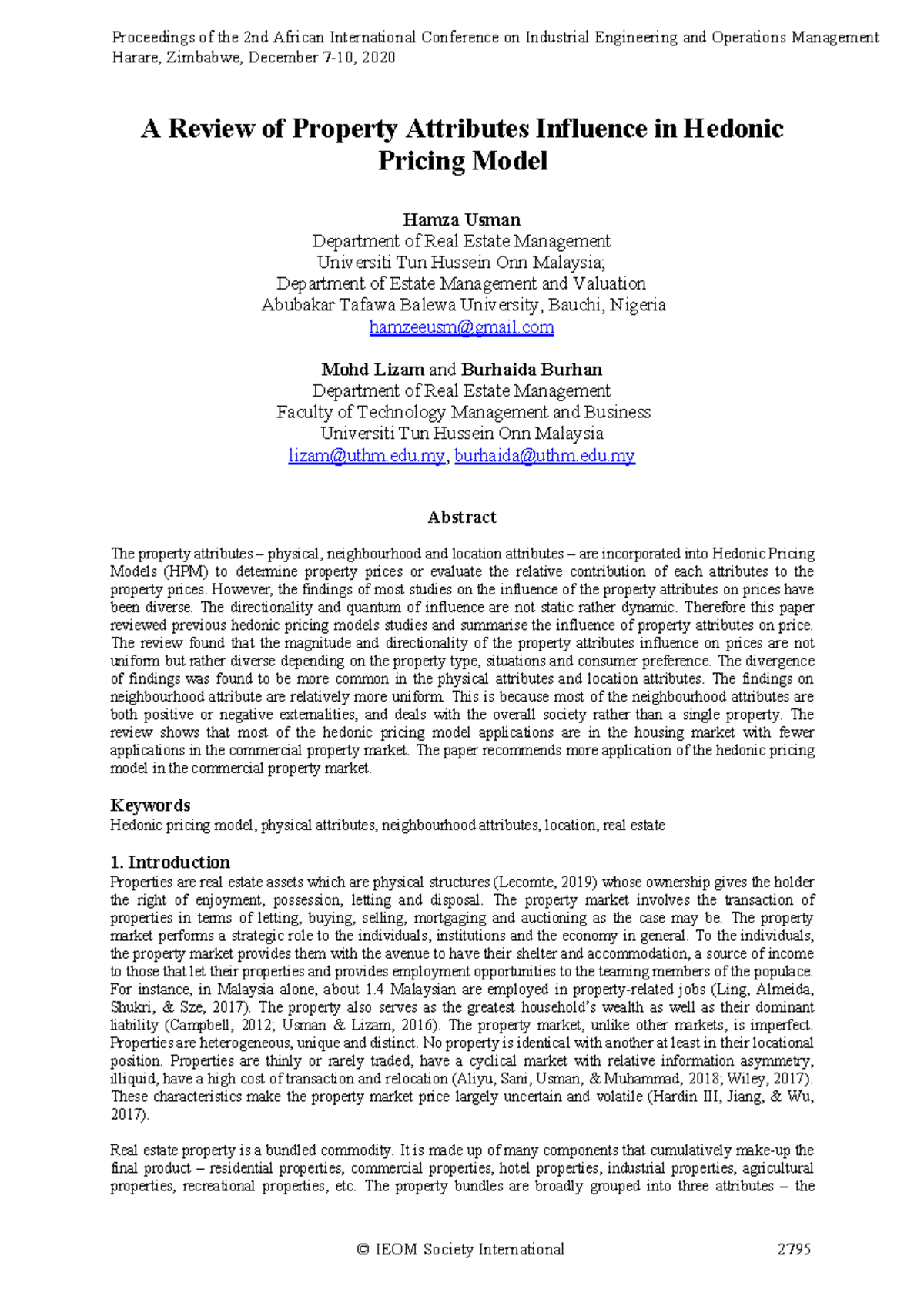 Hedonic Pricing Model - This is how to price houses - A Review of ...