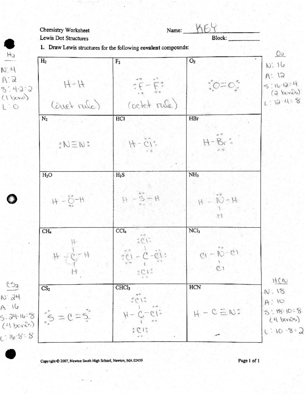 Lewis-wksht-key - book - Studocu