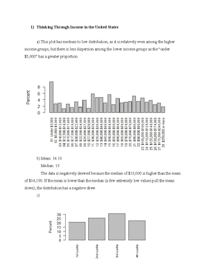 Textbook - introduce the note of quantitative class - Quantitative 1. A line chart: display a ...
