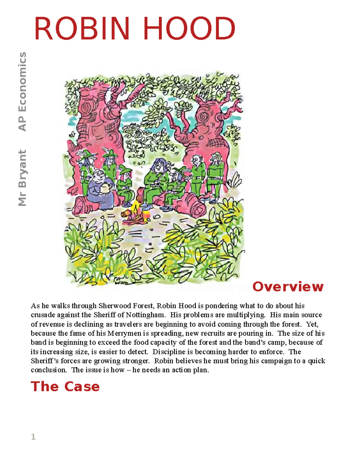 Robin-Hood-Student, case study for better understanding - Overview As ...