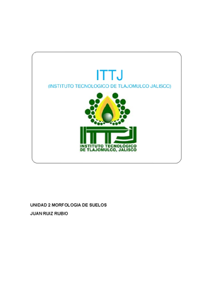 ITTJ - Instituto Tecnológico de Tlajomulco Jalisco - Studocu