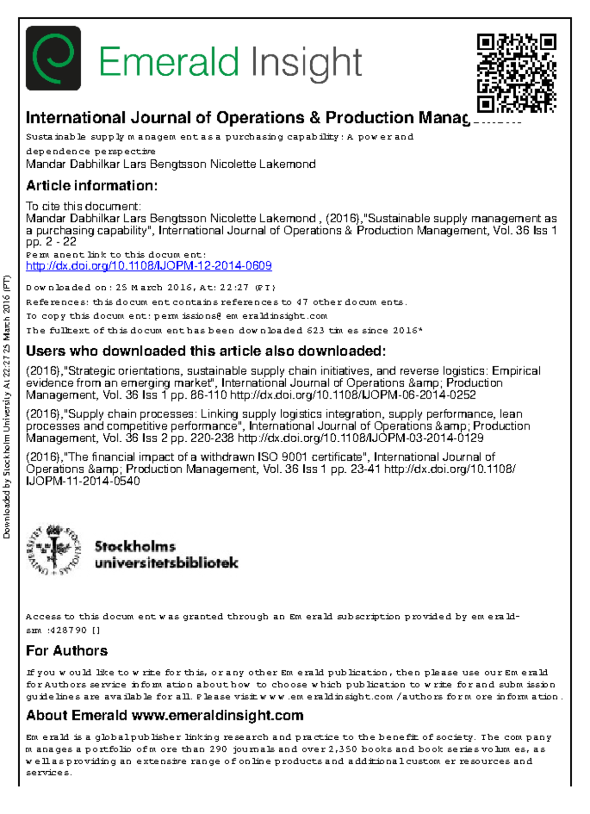 Dabhilkar Bengtsson Lakemond Ijopm - International Journal of ...