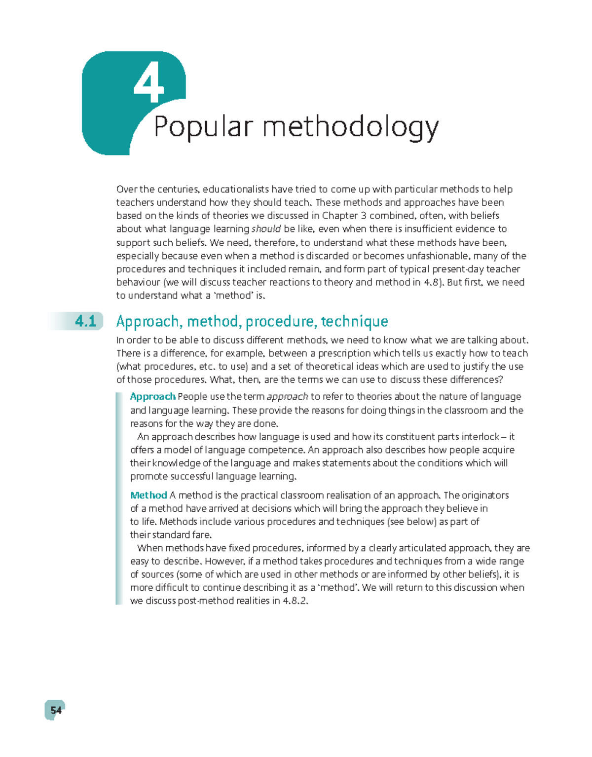 BOOK - WEEK 1 - The Practice of English Language Teaching, 5th Edition - Chapter 4 - Popular ...