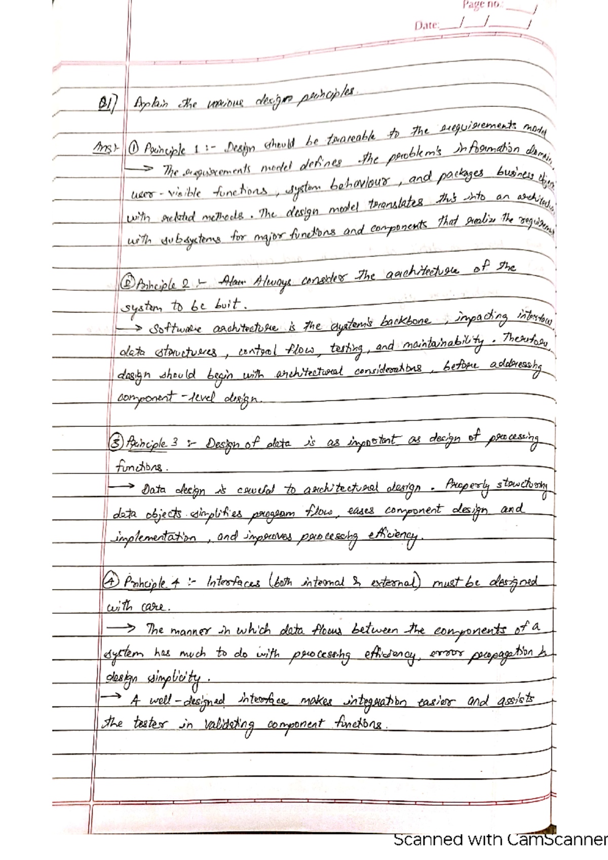 SE MOD 4 QB - question bank solution for mod 4 of SE - Page no.: Date ...