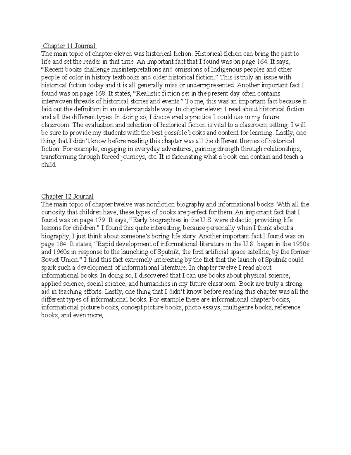 Chapter 1112 Journals - Chapter 11 Journal The main topic of chapter eleven was historical ...
