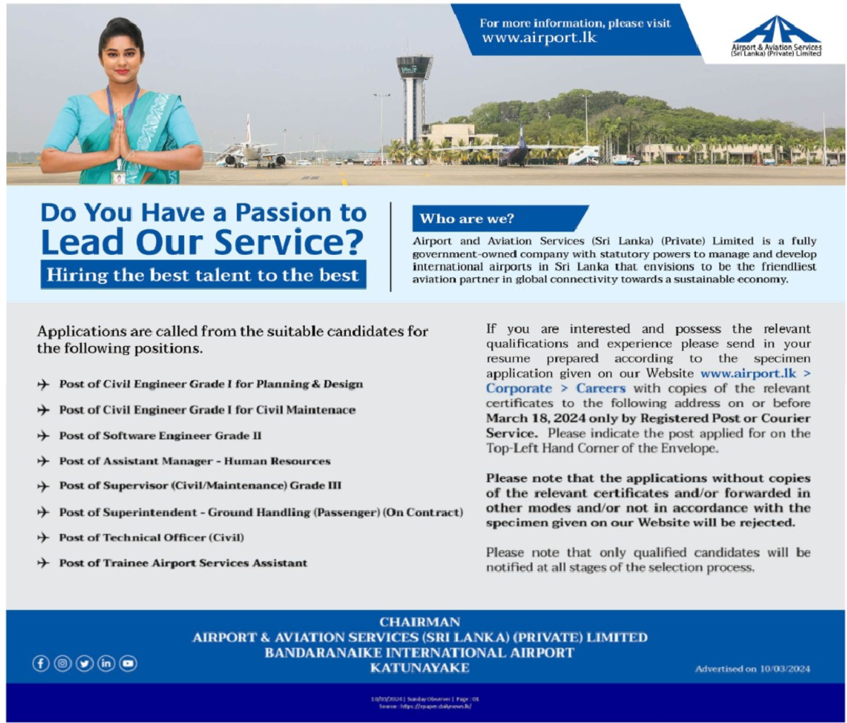 Civil Engineer, Software Engineer, Assistant Manager - Software ...