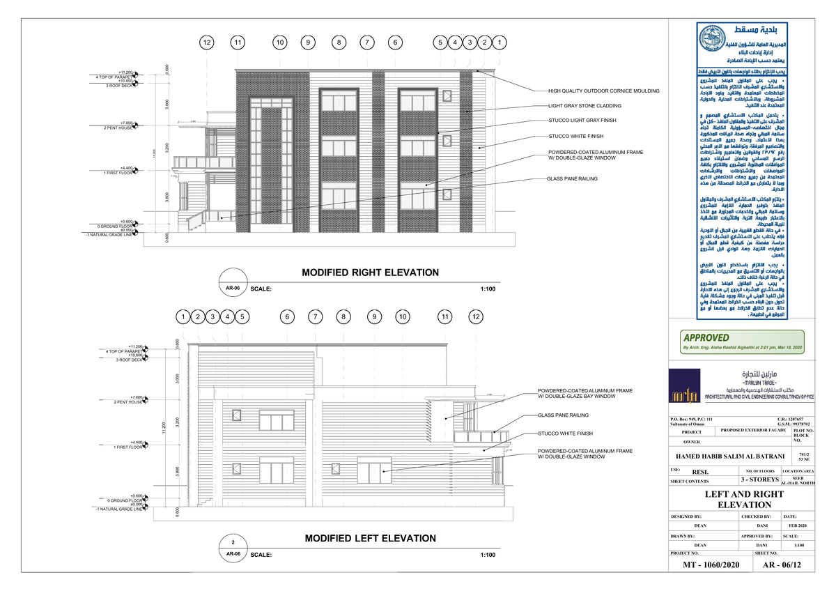 LEFT AND Right SIDE Elevation - GSPublisherVersion 0.1. P. Box: 949, P ...
