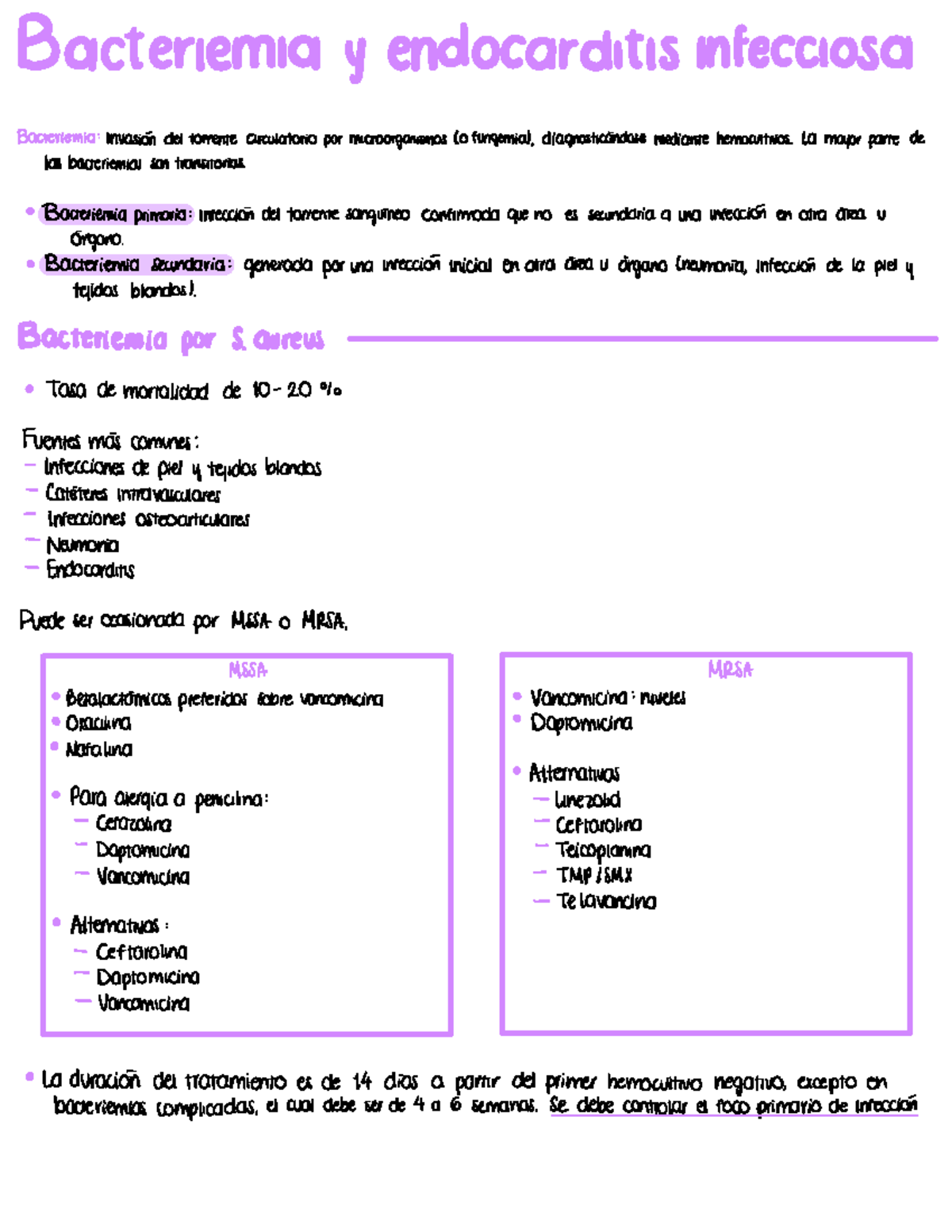 Bacteriemia y endocarditis infecciosa - Bacteriemia y endocarditis ...