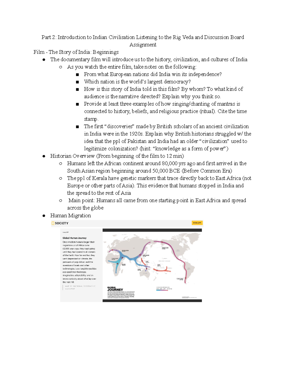 Part 2 Introduction to Indian Civilisation Listening to the Rig Veda ...