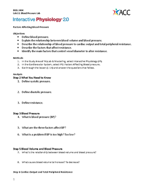 Guided Notes Chemistry - BIOL 2404 Intro to A&P Objectives and Guided ...