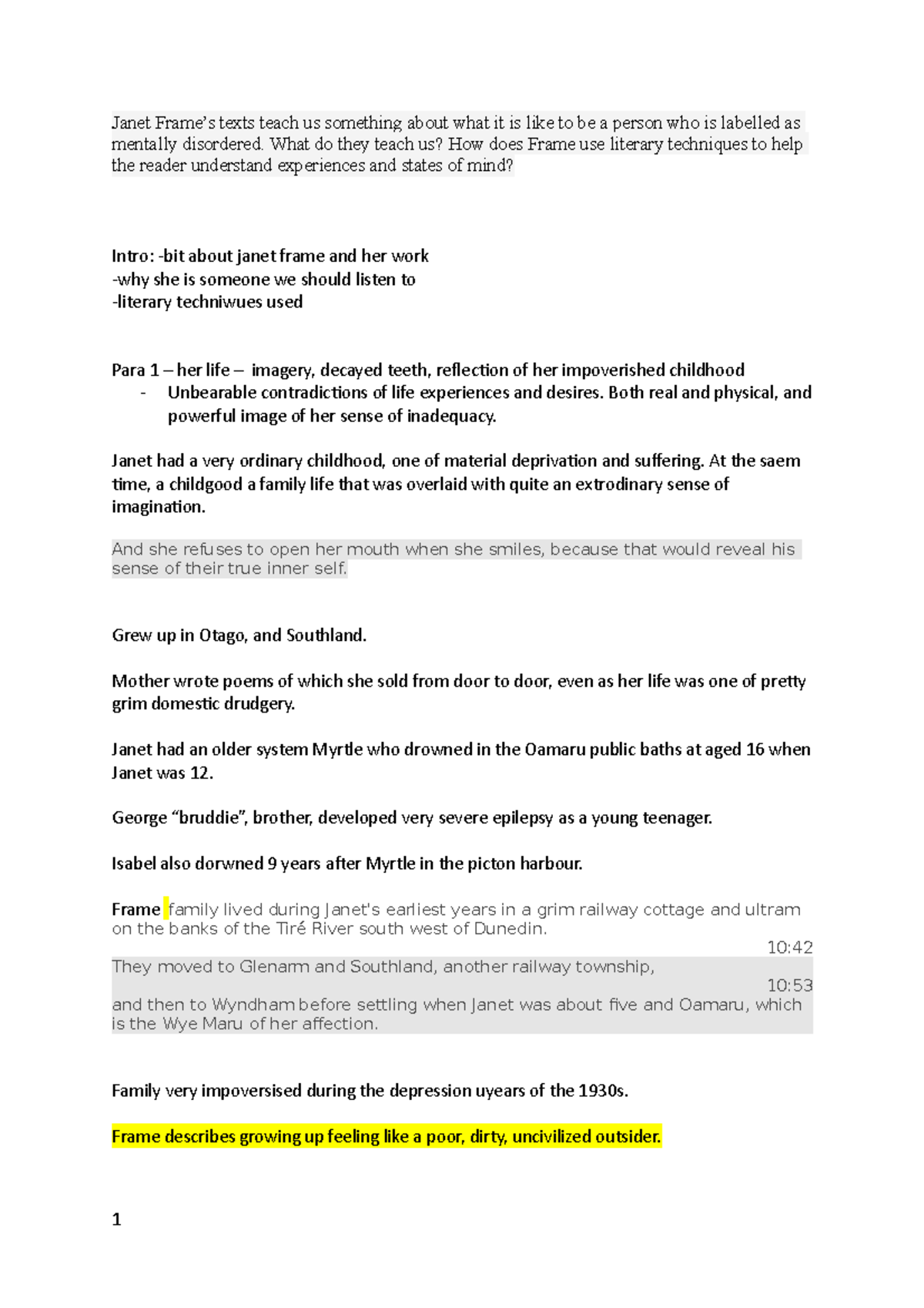 Janet Frame - Janet Frame’s texts teach us something about what it is ...