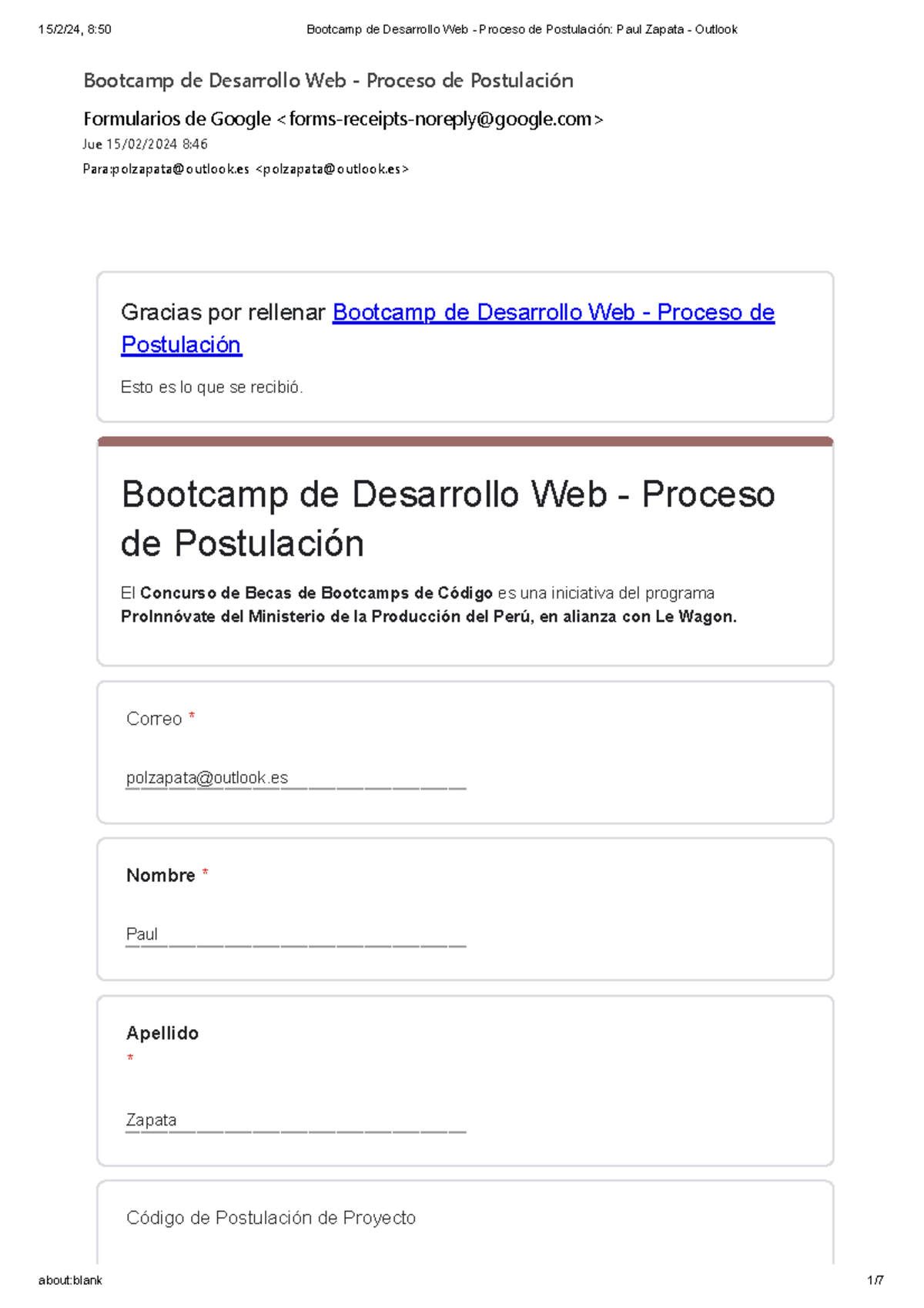 Bootcamp de Desarrollo Web - Bootcamp de Desarrollo Web - Proceso de Postulación El Concurso de ...