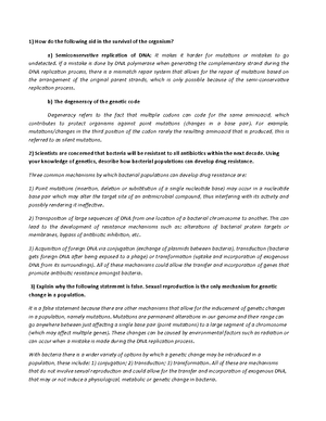 Final Lab report of BIO 265 Unknown microbe experiment - Isolation and ...