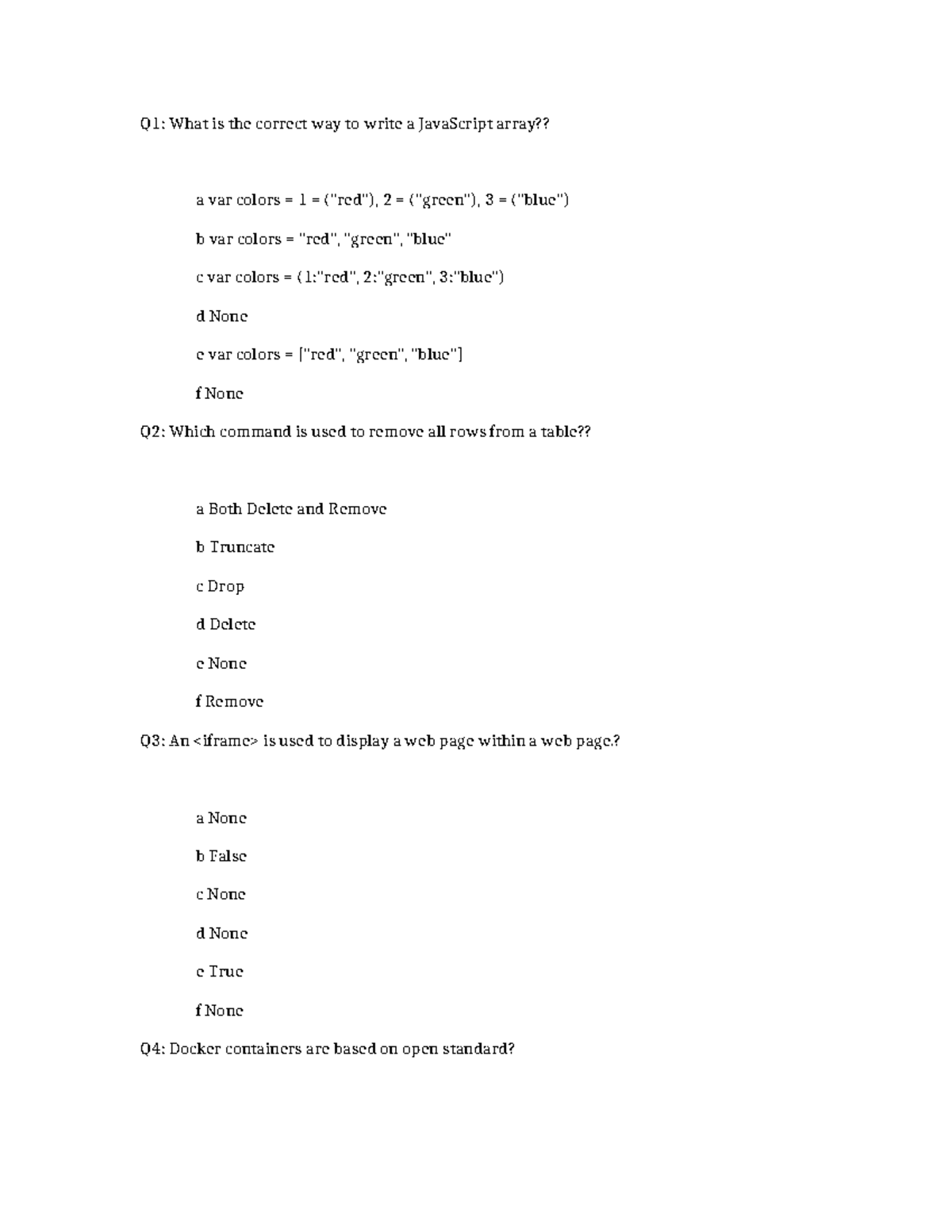 2 Notes for CEOC - easy and answers are provided - Q1: What is the ...