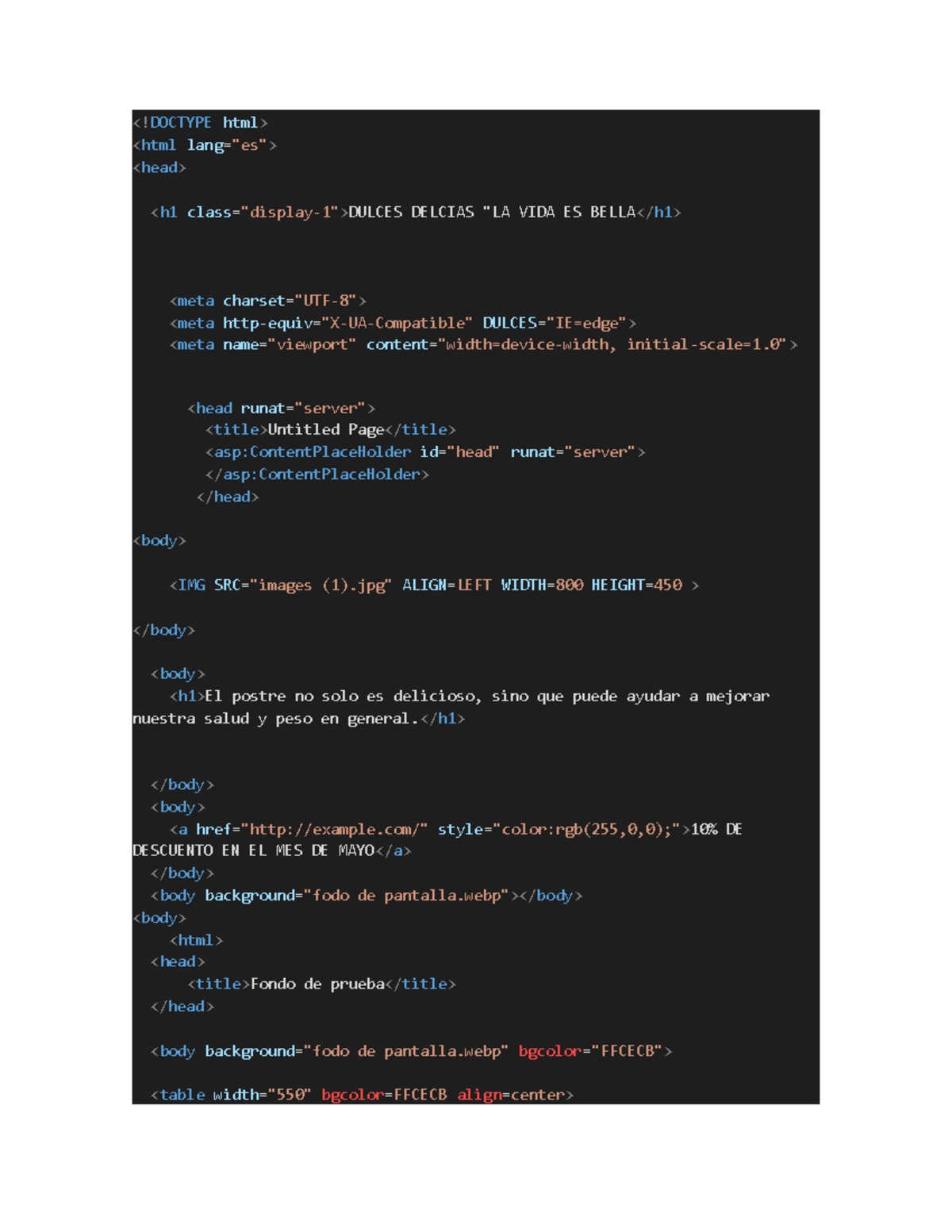 HTML - HTML.- para la creación de paginas web-. En el curso de ...