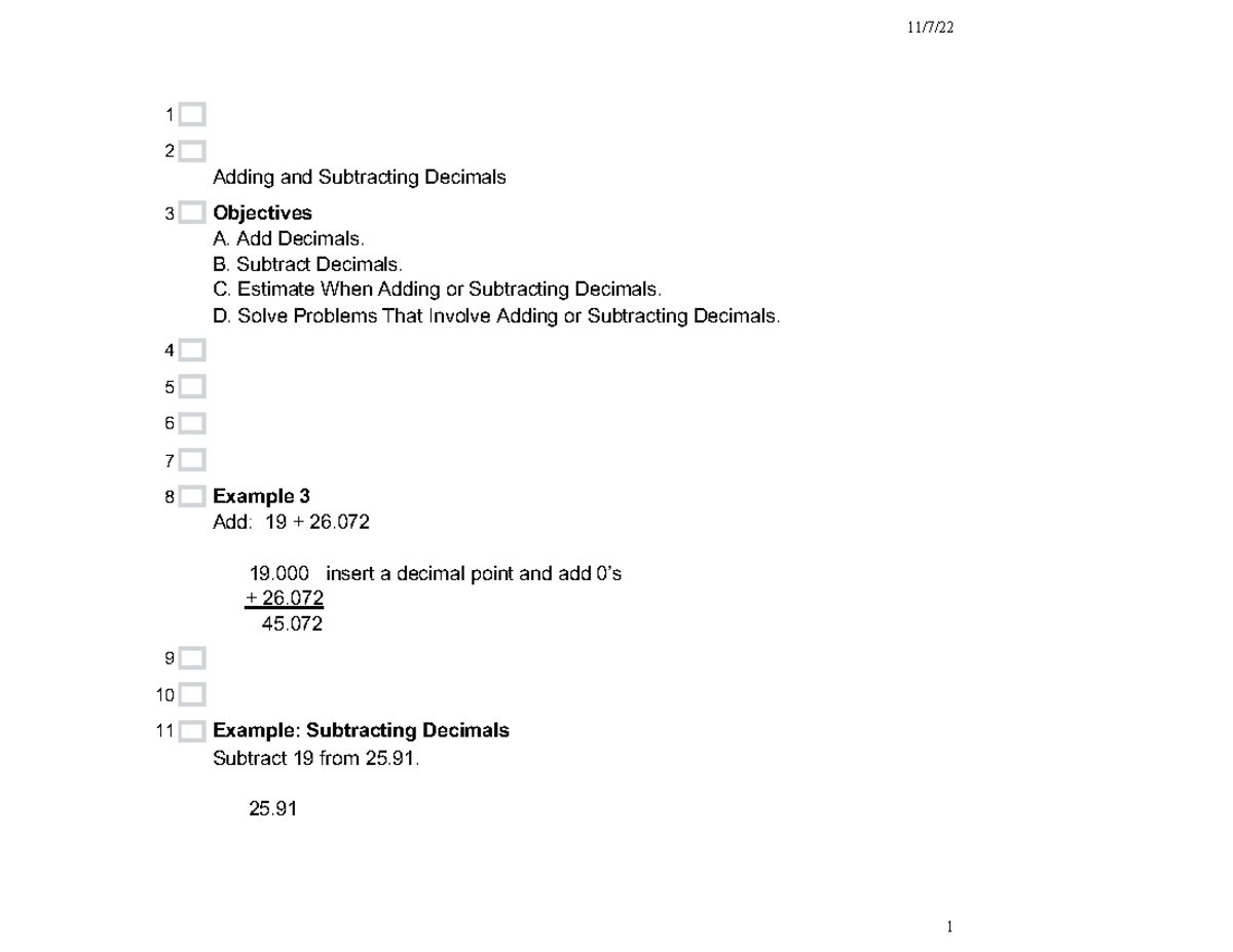 Mgdm4e 04 03 - Chapter 4 section 3 - 11/7/ 1 Adding and Subtracting ...