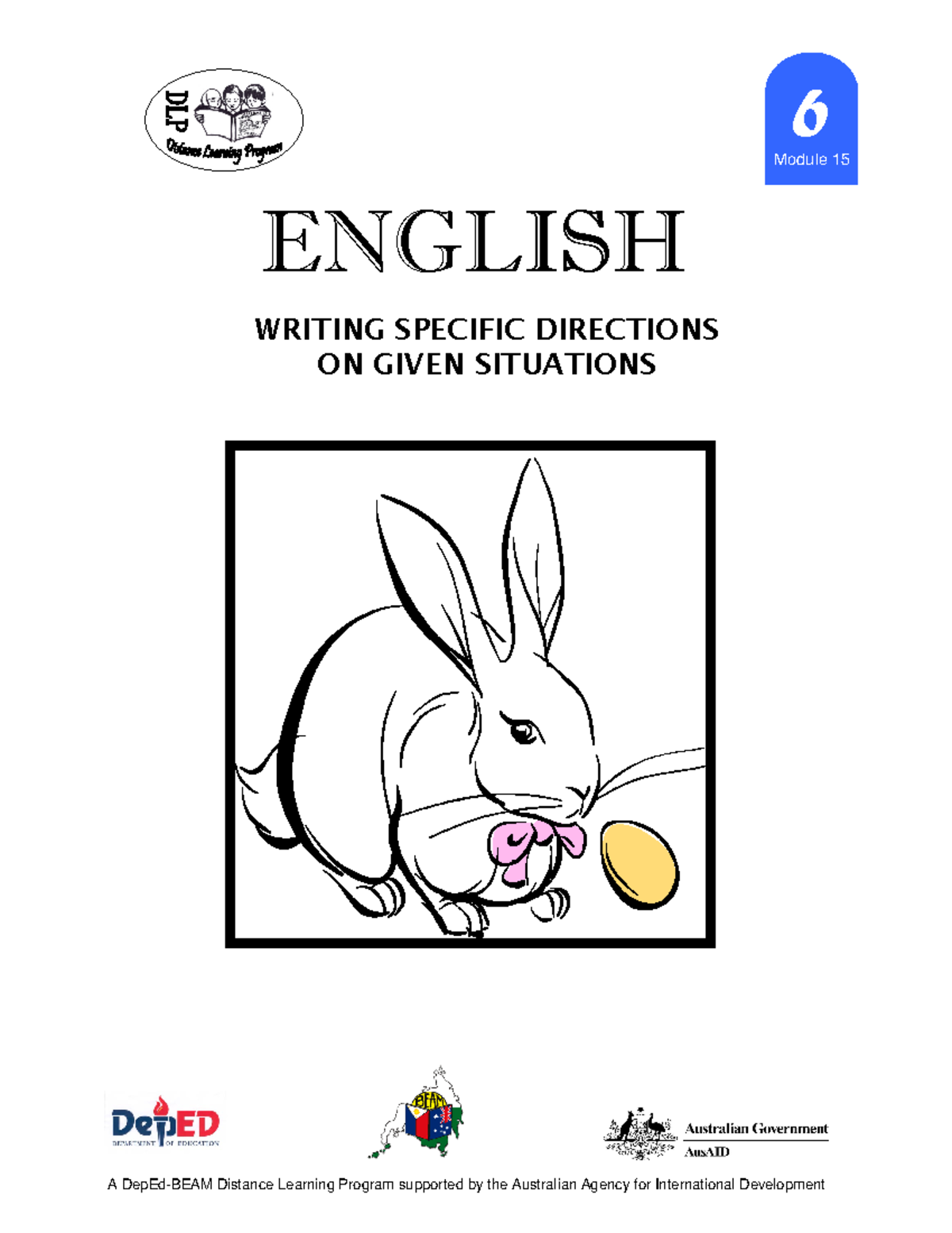 LM Grade 6 DLP 15 - Writing Specific Direction on Given Situation ...