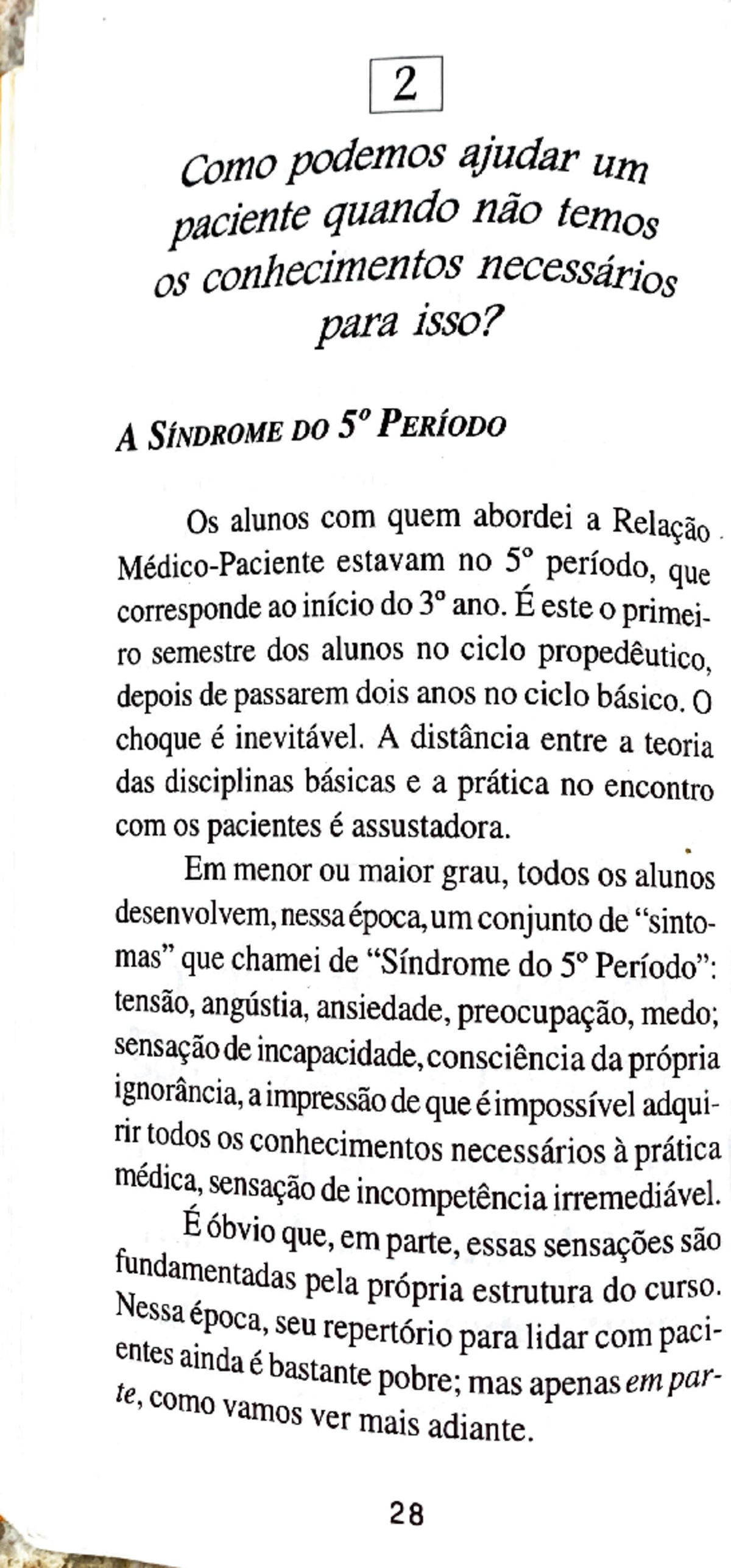 Cap 2 Atendendo o paciente Clara Feldman - m como podemos ajudar um ...