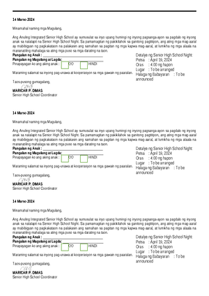 Early Registration - NARRATIVE REPORT - Department of Education Region ...