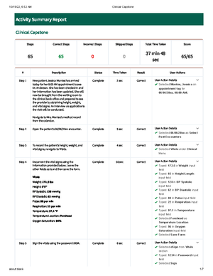 Billing Capstone Study Guide #2 - Billing Capstone Steps Correct Steps ...