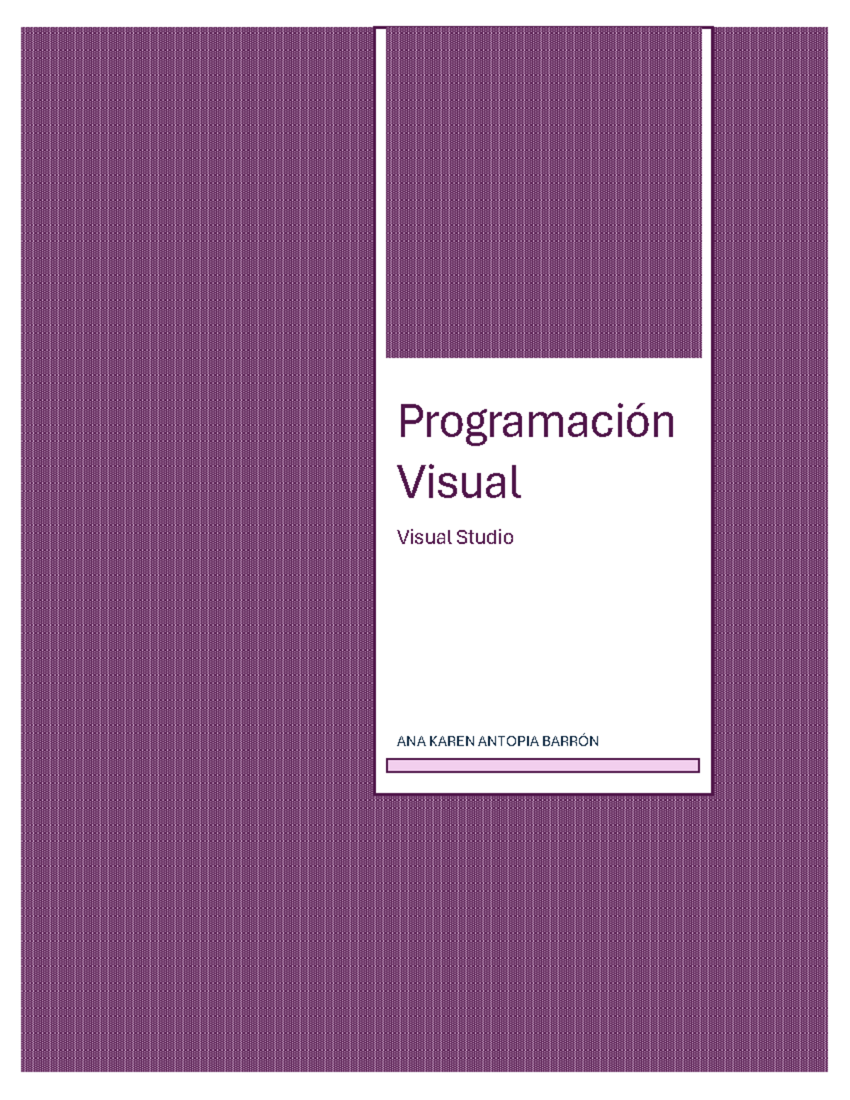 Programación Visual - afrrgsrgg - Programación Visual Visual Studio ANA ...