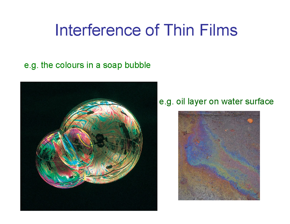 2017 Mar14Lecture - Course note - Interference of Thin ...
