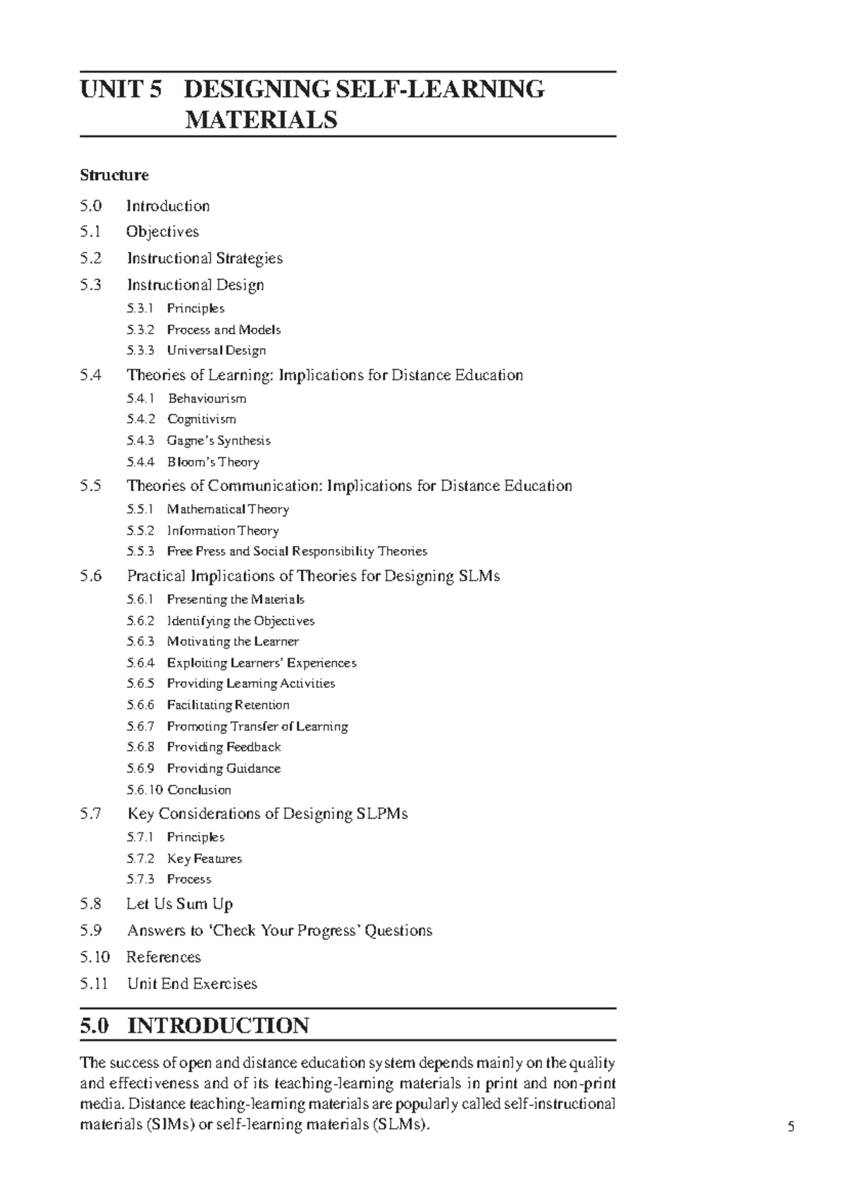 Unit-5 - SIMs - Designing Self-Learning UNIT 5 DESIGNING SELF-LEARNING ...