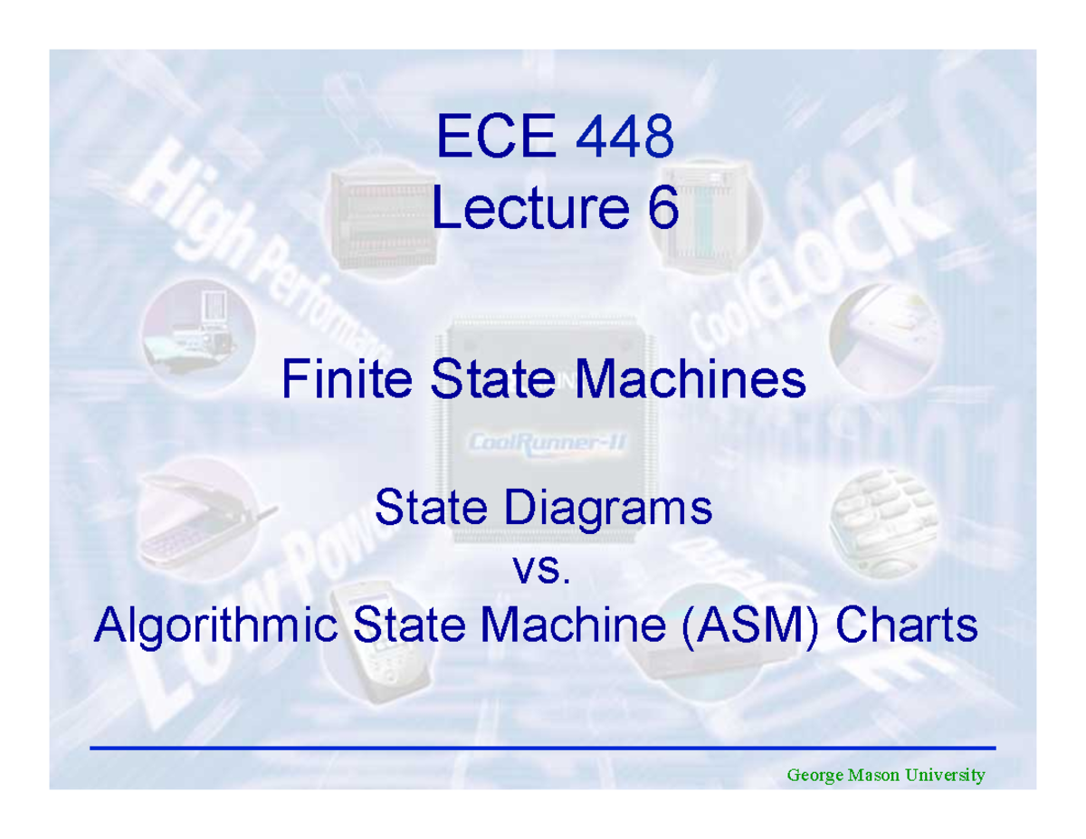 FSM - detailed notes on FSM charts - George Mason University Finite ...