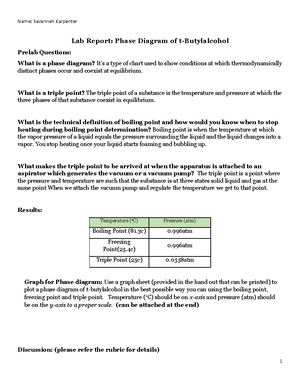 Upload lab - chem lab - LAB REPORT INTRODUCTION: A redox reaction is a ...